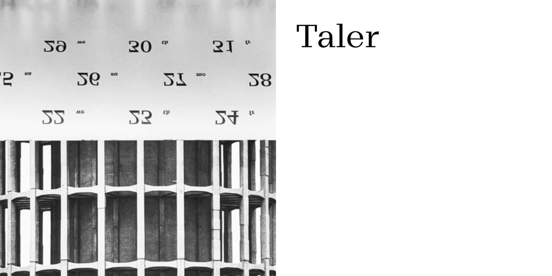 Bernd and Hilla Becher calendar - Fonts In Use
