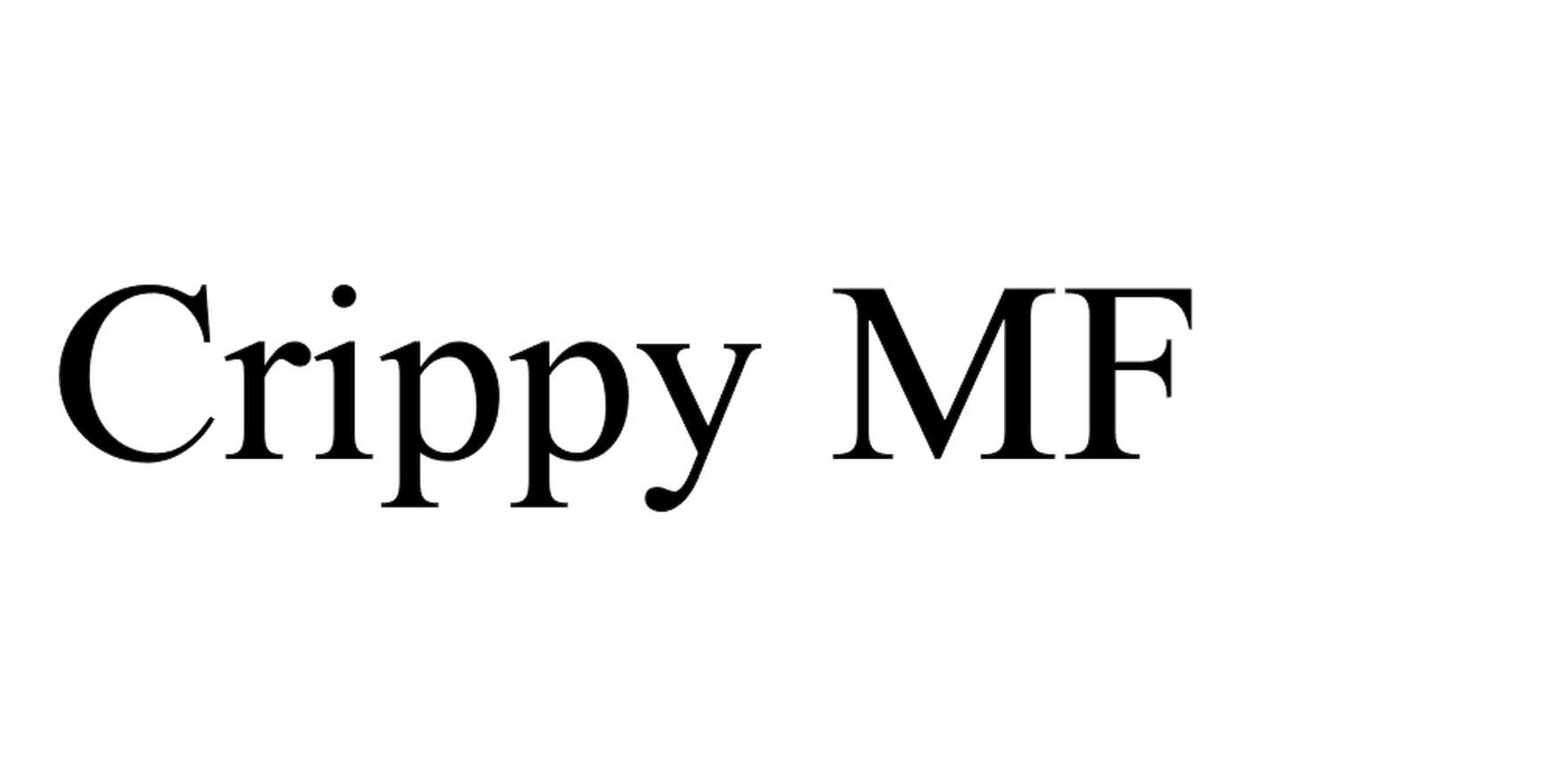 Crippy MF in use - Fonts In Use