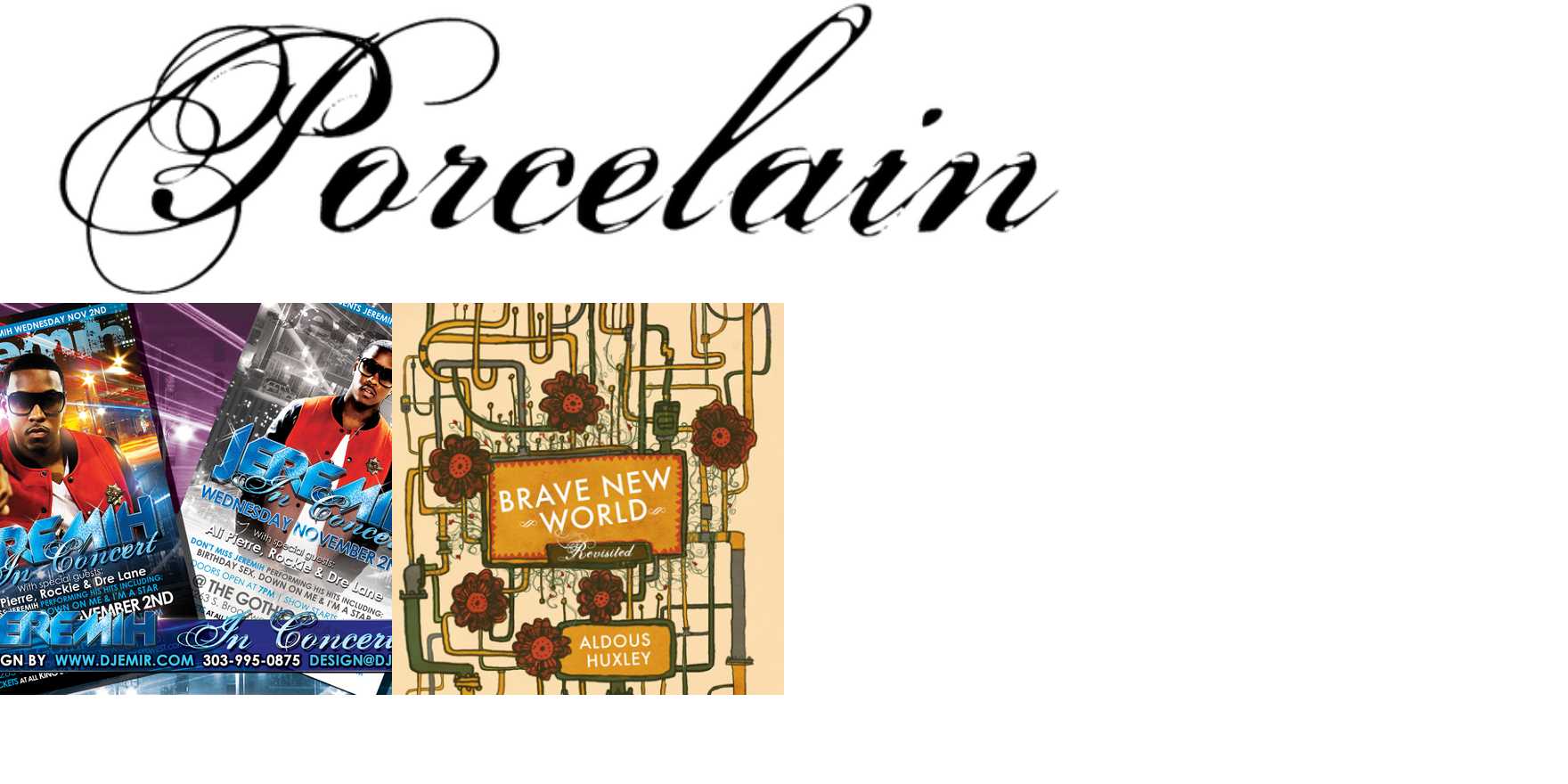 Porcelain (Misprinted Type) in use - Fonts In Use