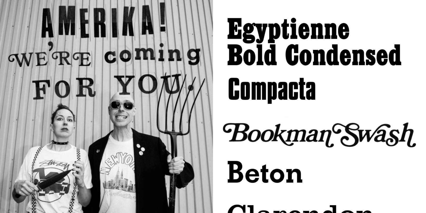 Pointless Suffering - Fonts In Use