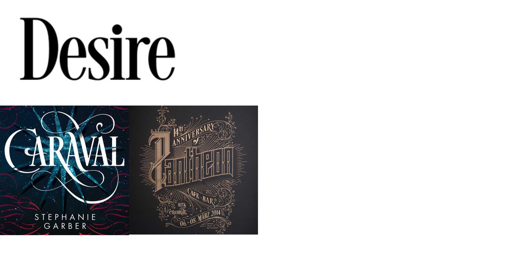Desire in use - Fonts In Use