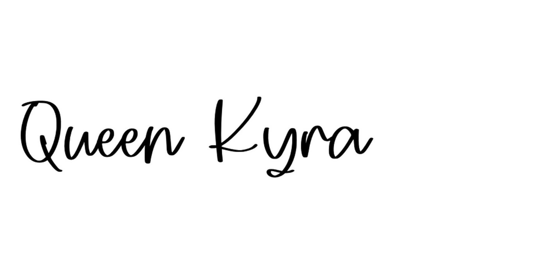 Queen Kyra in use - Fonts In Use