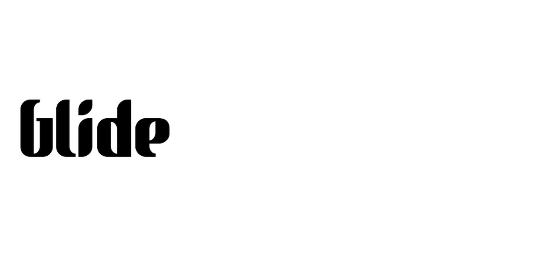 Glide in use - Fonts In Use