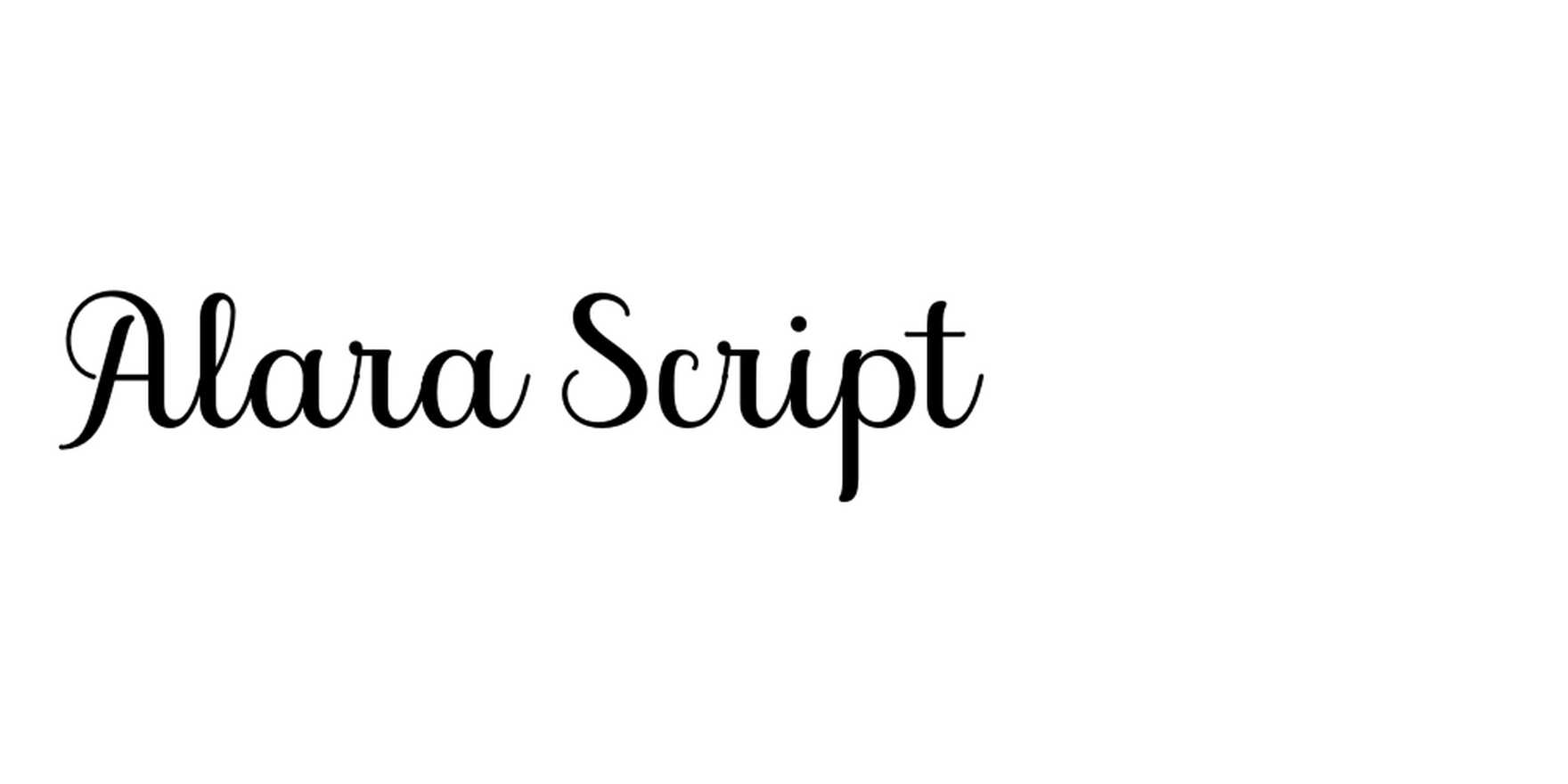 Alara Script in use - Fonts In Use