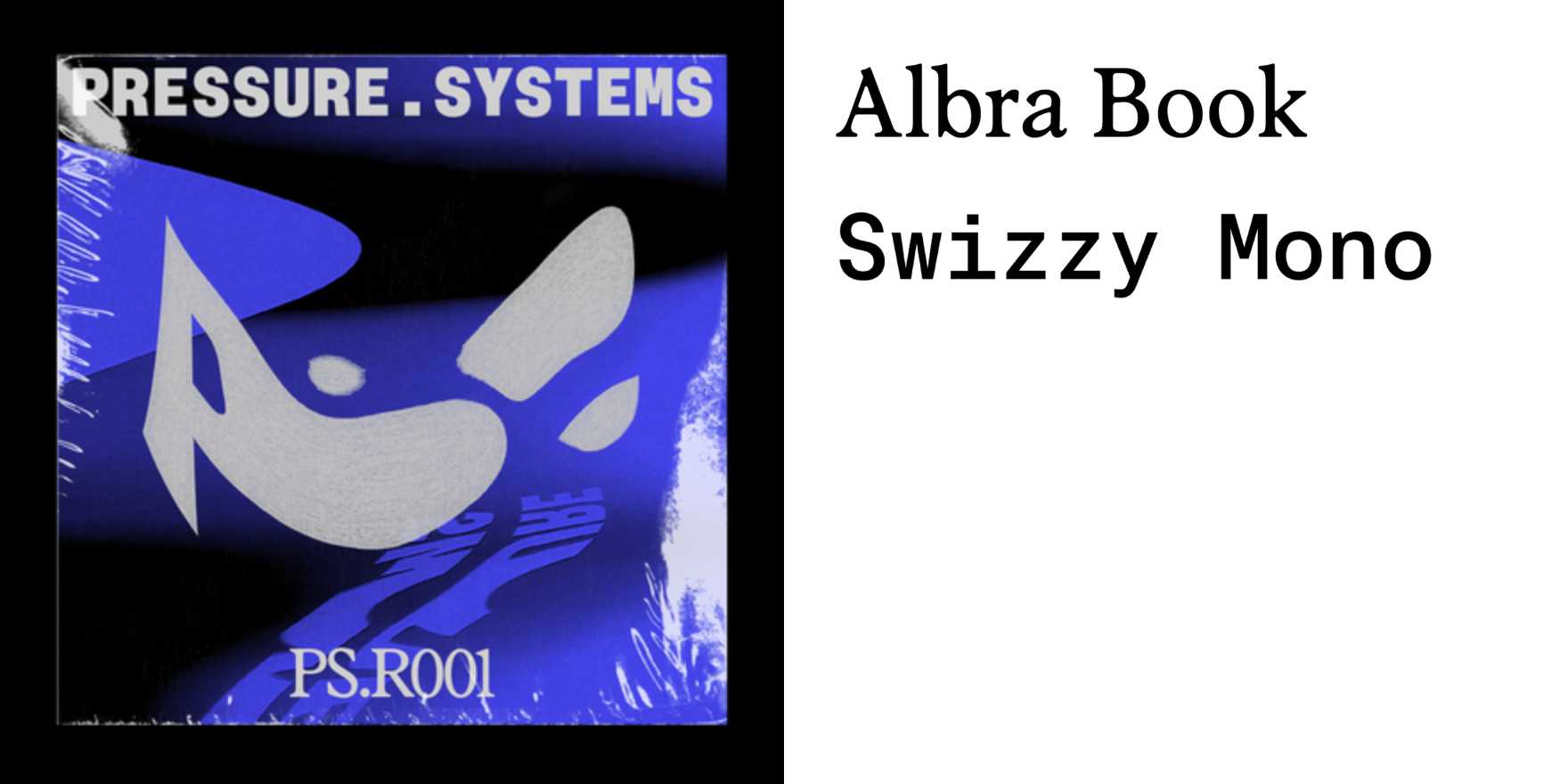 Pressure Systems - Fonts In Use