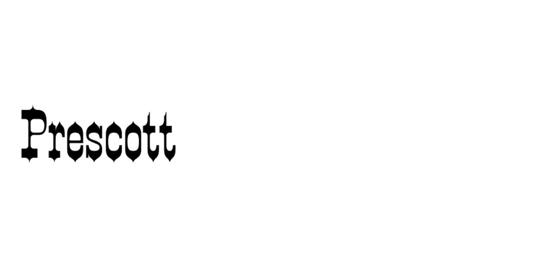 Prescott in use - Fonts In Use
