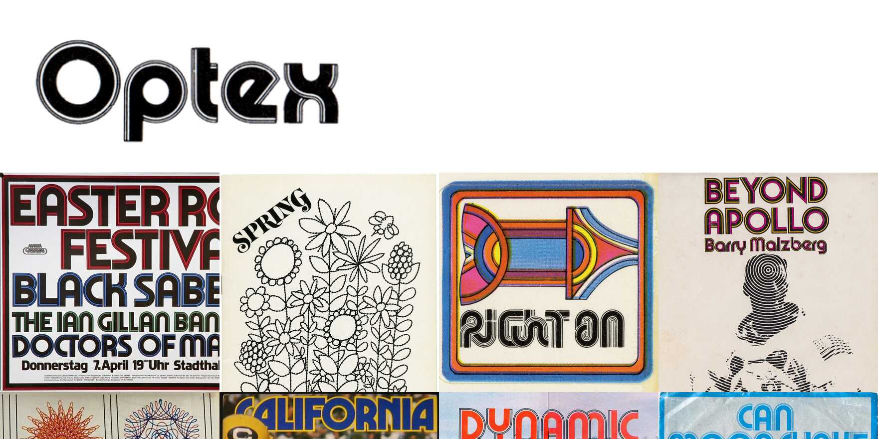 Optex in use - Fonts In Use