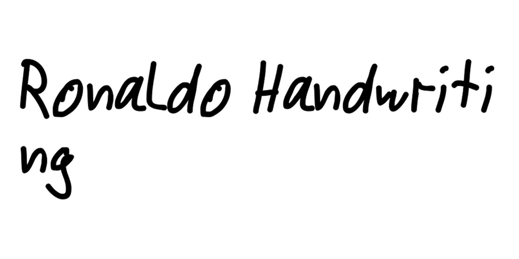 Ronaldo Handwriting in use - Fonts In Use