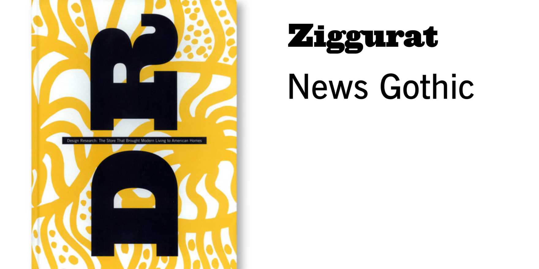 Design Research - Fonts In Use