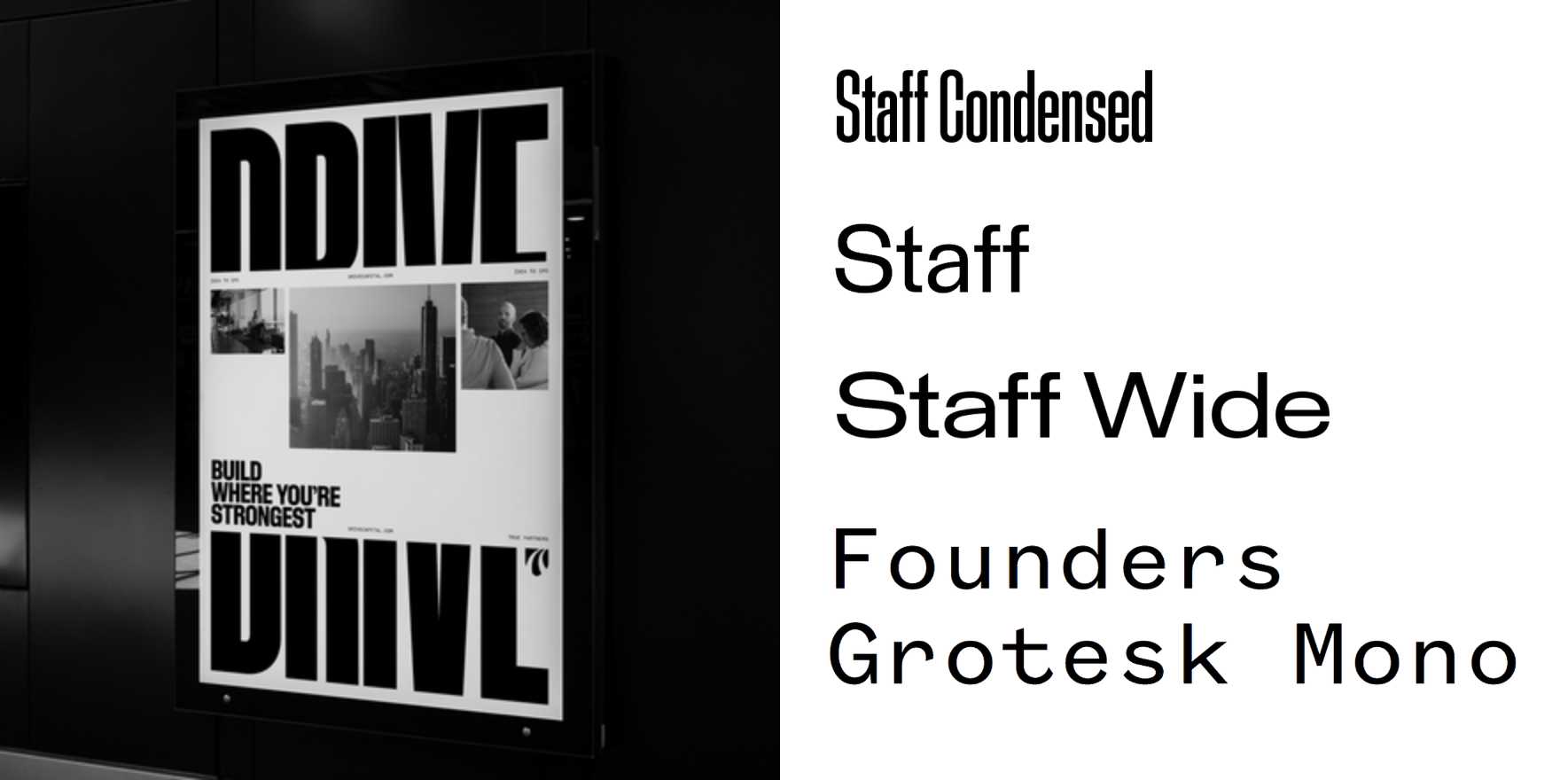 Drive - Fonts In Use