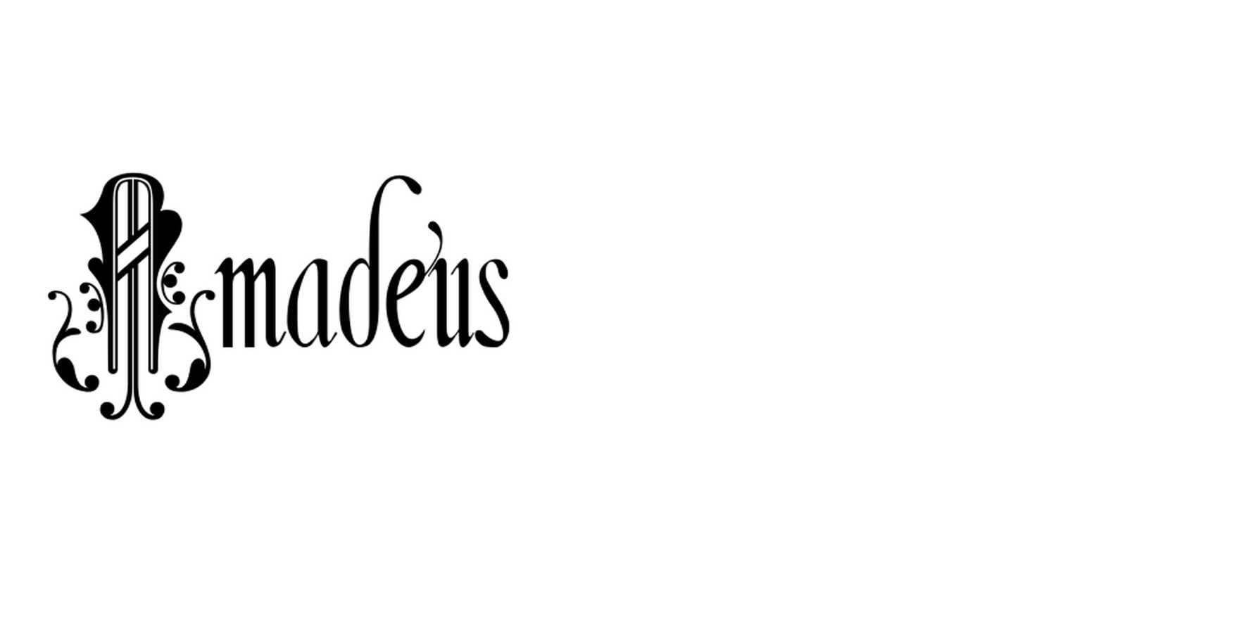 Amadeus (Classic Font Company) in use - Fonts In Use