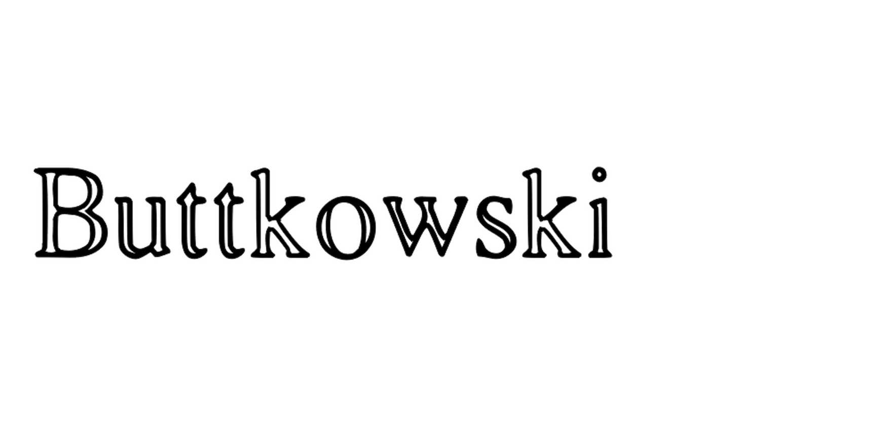 Buttkowski in use - Fonts In Use