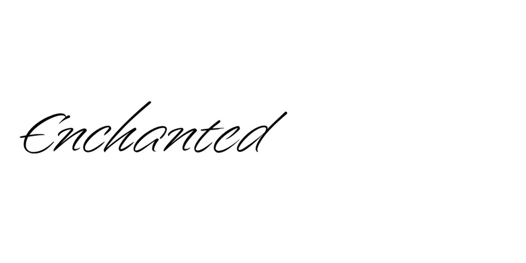 Enchanted in use - Fonts In Use
