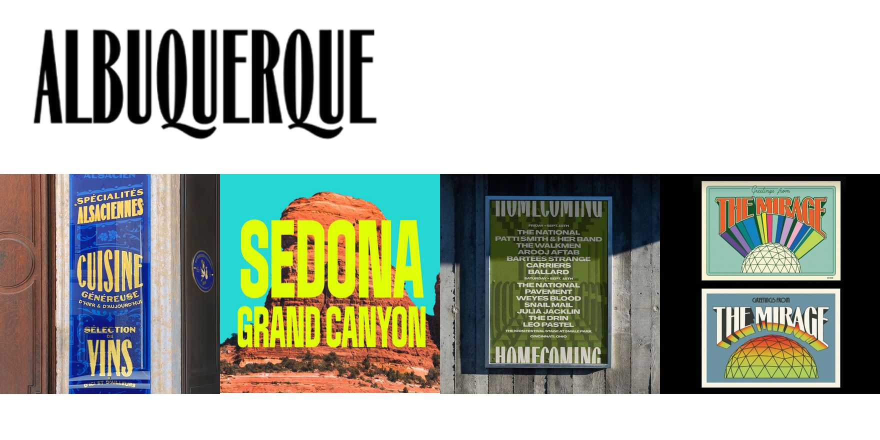 Albuquerque in use - Fonts In Use