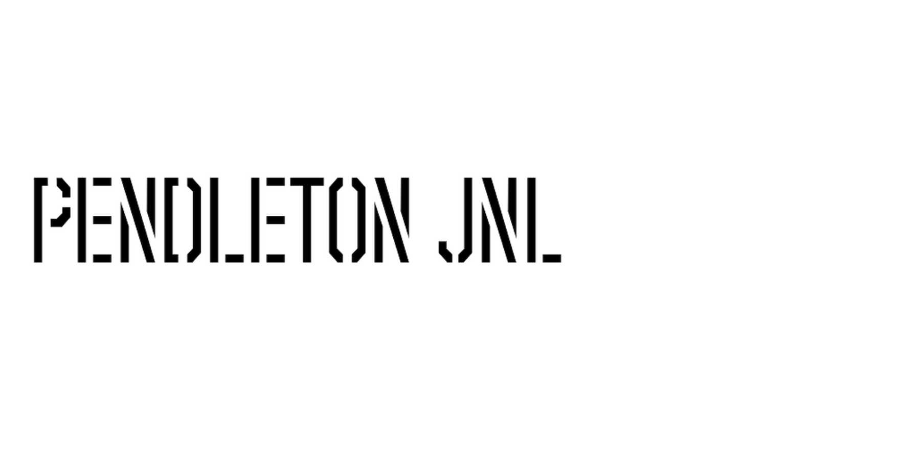 Pendleton JNL in use - Fonts In Use