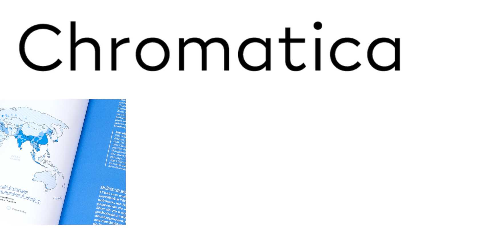 Chromatica in use - Fonts In Use