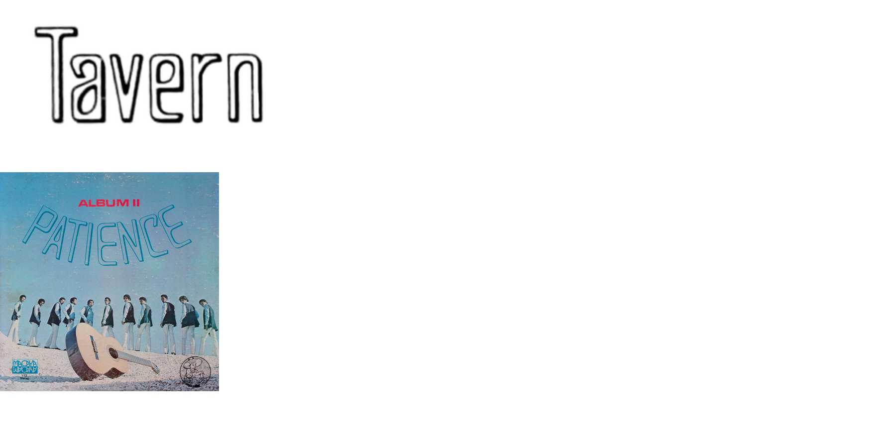 Tavern (VGC) in use - Fonts In Use