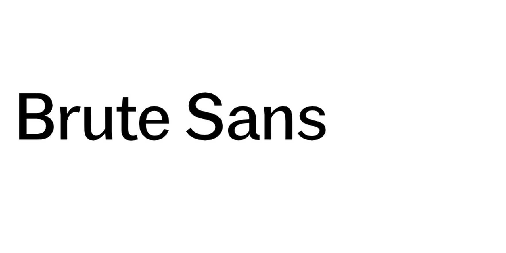 Brute Sans in use - Fonts In Use