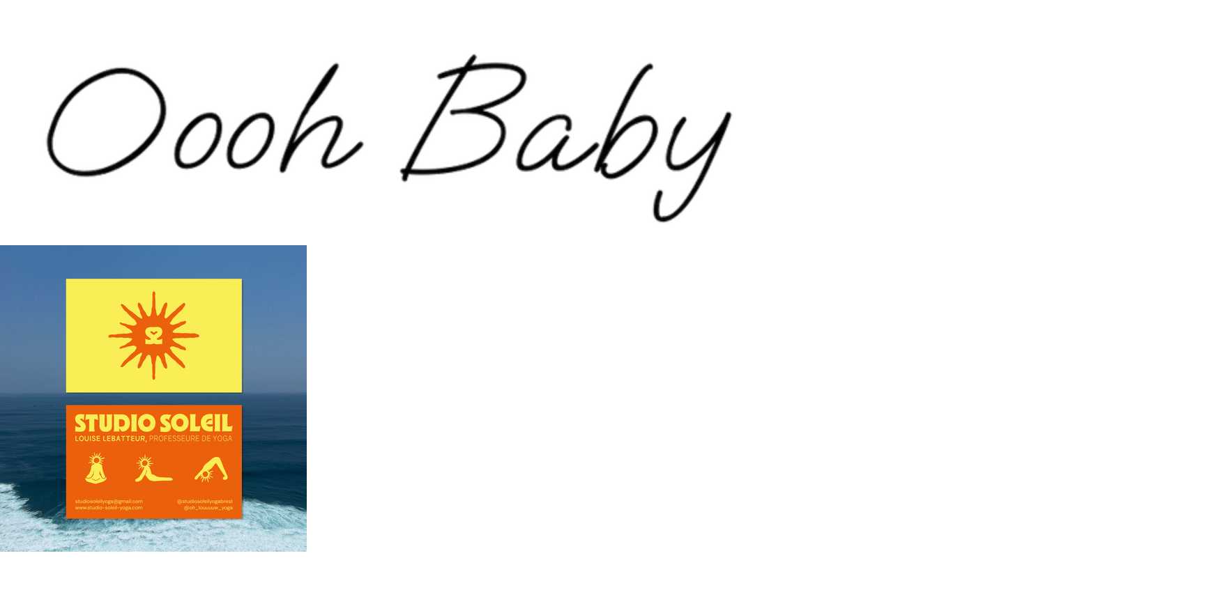 Oooh Baby in use - Fonts In Use