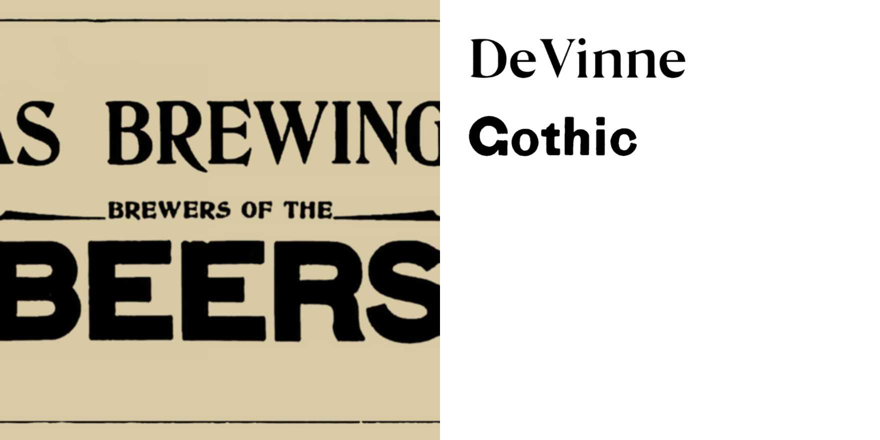 Atlas Brewing Co. beer advertisements (1899–1914) - Fonts In Use