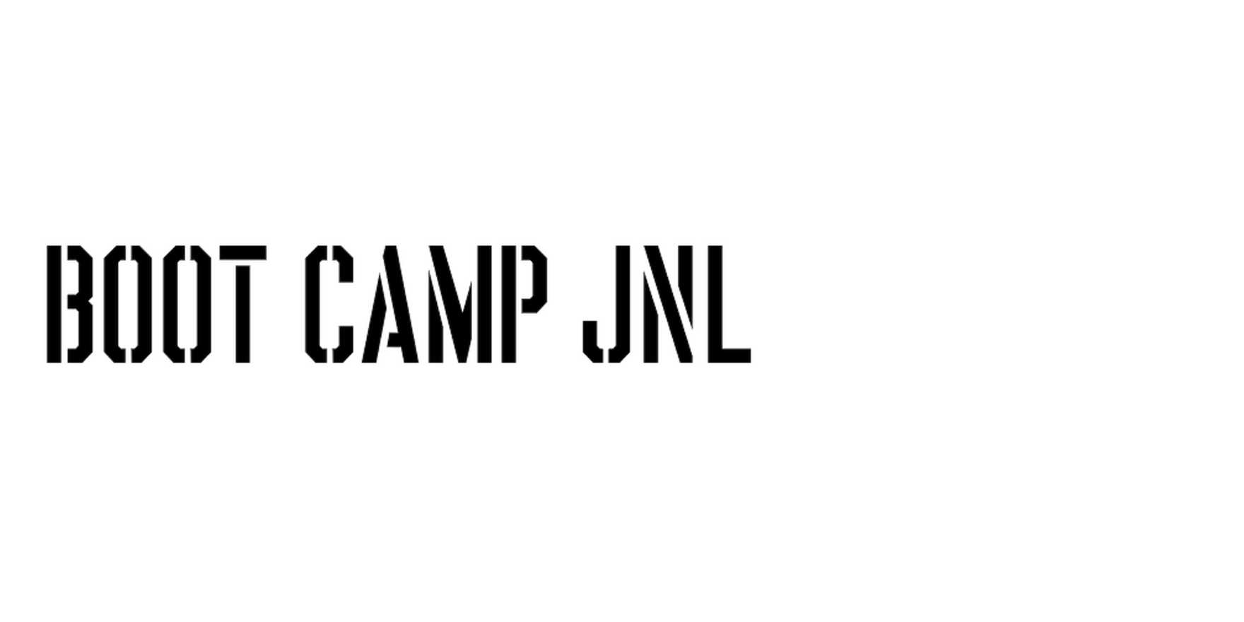 Boot Camp JNL in use - Fonts In Use