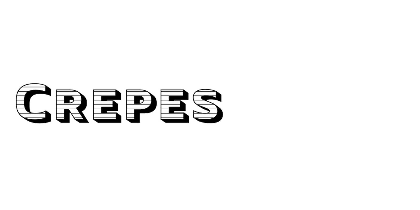 Crepes in use - Fonts In Use