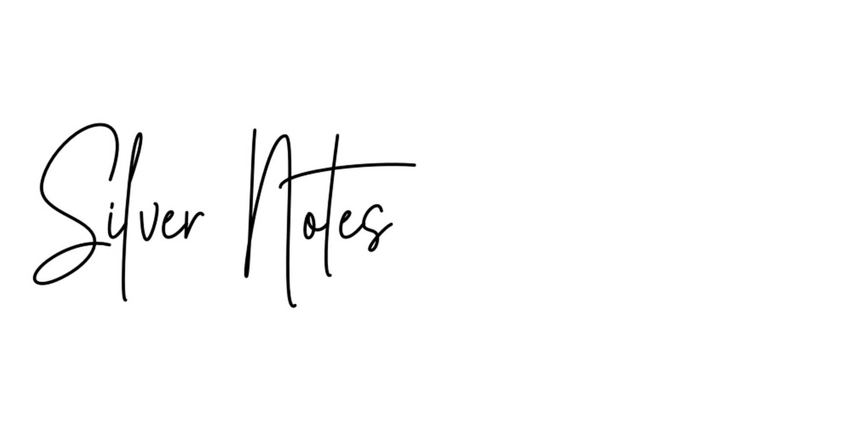 Silver Notes in use - Fonts In Use