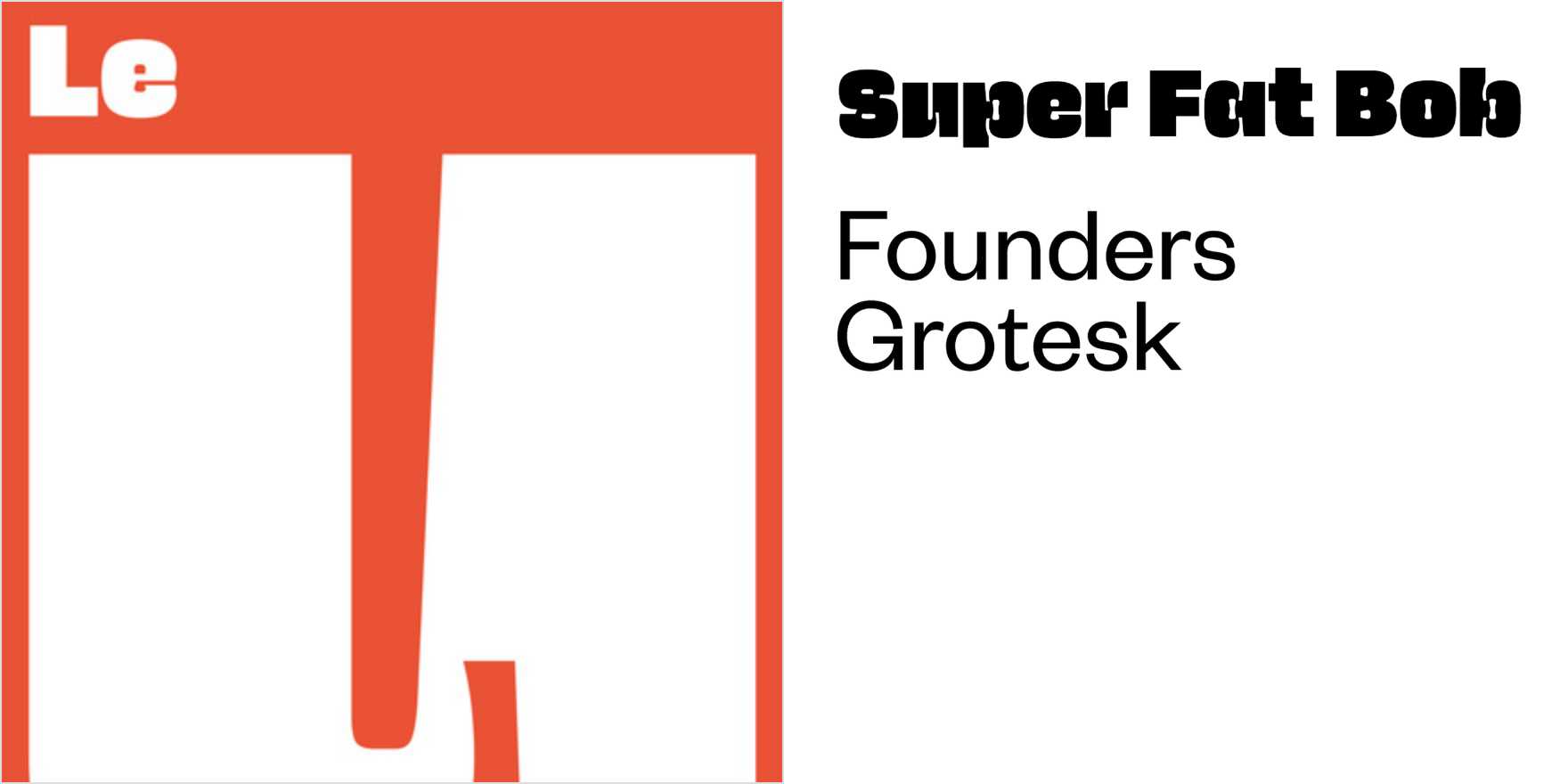 Press kit for “le U” - Fonts In Use