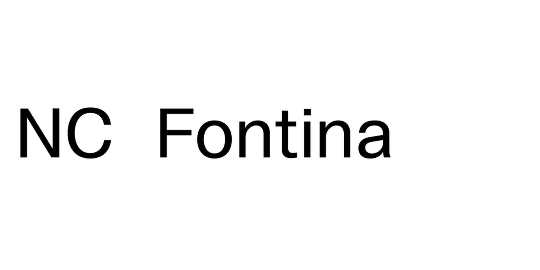 NC Fontina in use - Fonts In Use