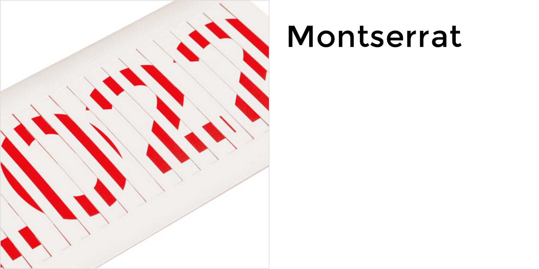 Intergraf laser-cut slider card - Fonts In Use