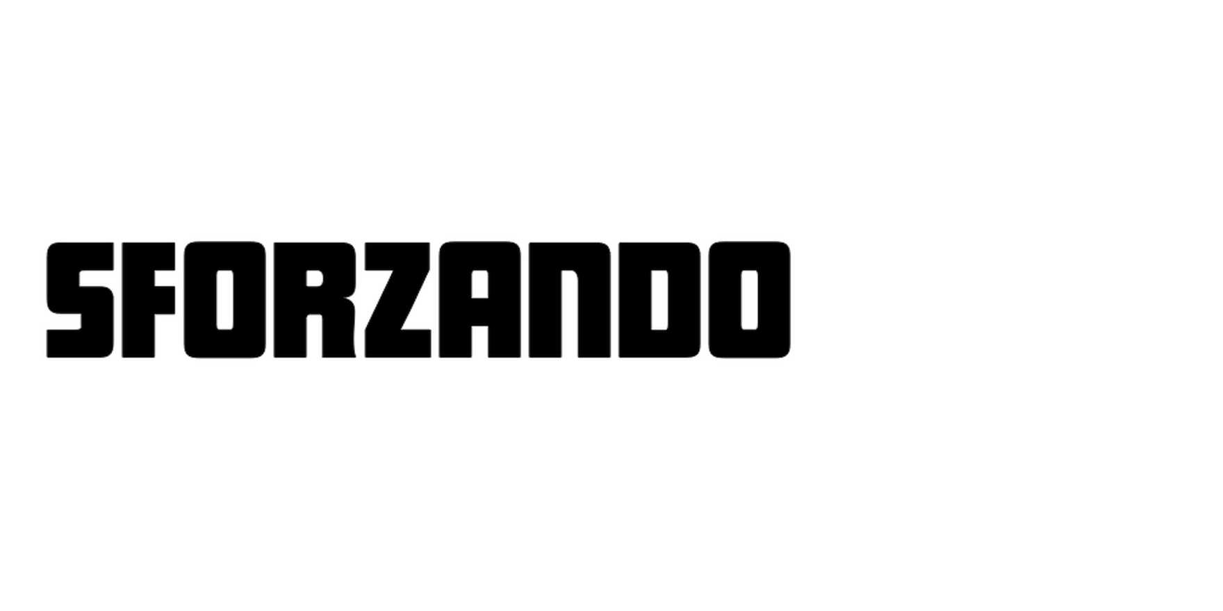 Sforzando in use - Fonts In Use
