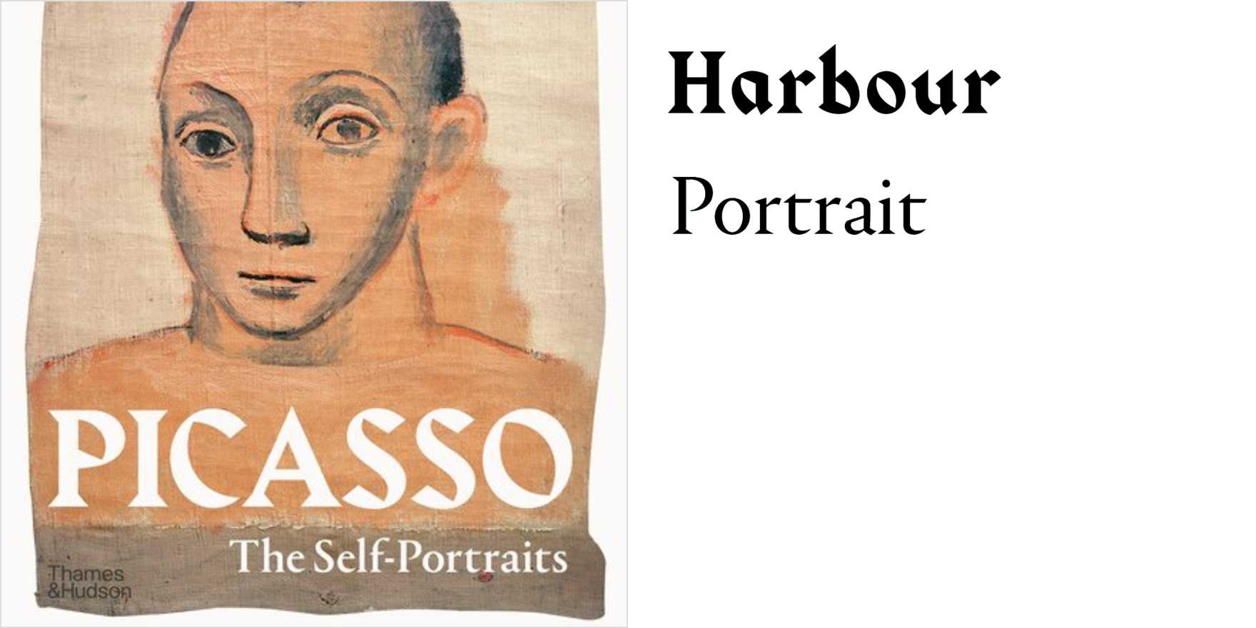 Picasso. The Self-Portraits by Pascal Bonafoux - Fonts In Use