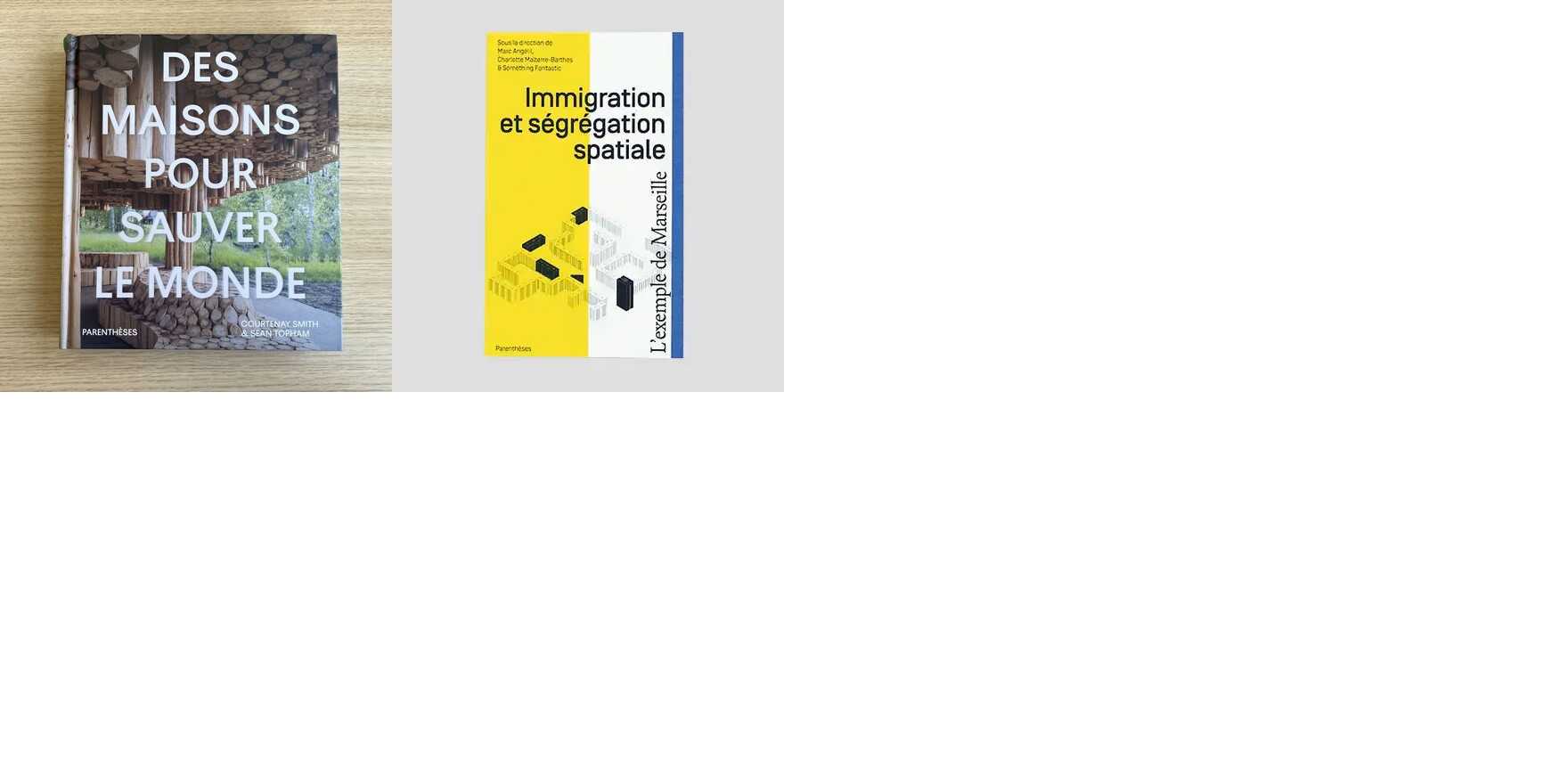 Editions Parenthèses - Fonts In Use