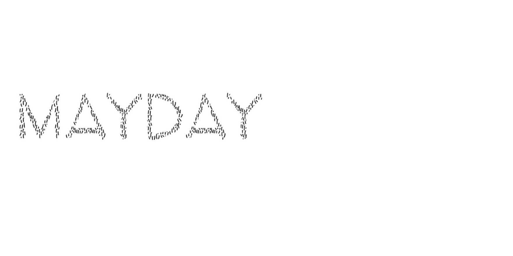 Mayday in use - Fonts In Use