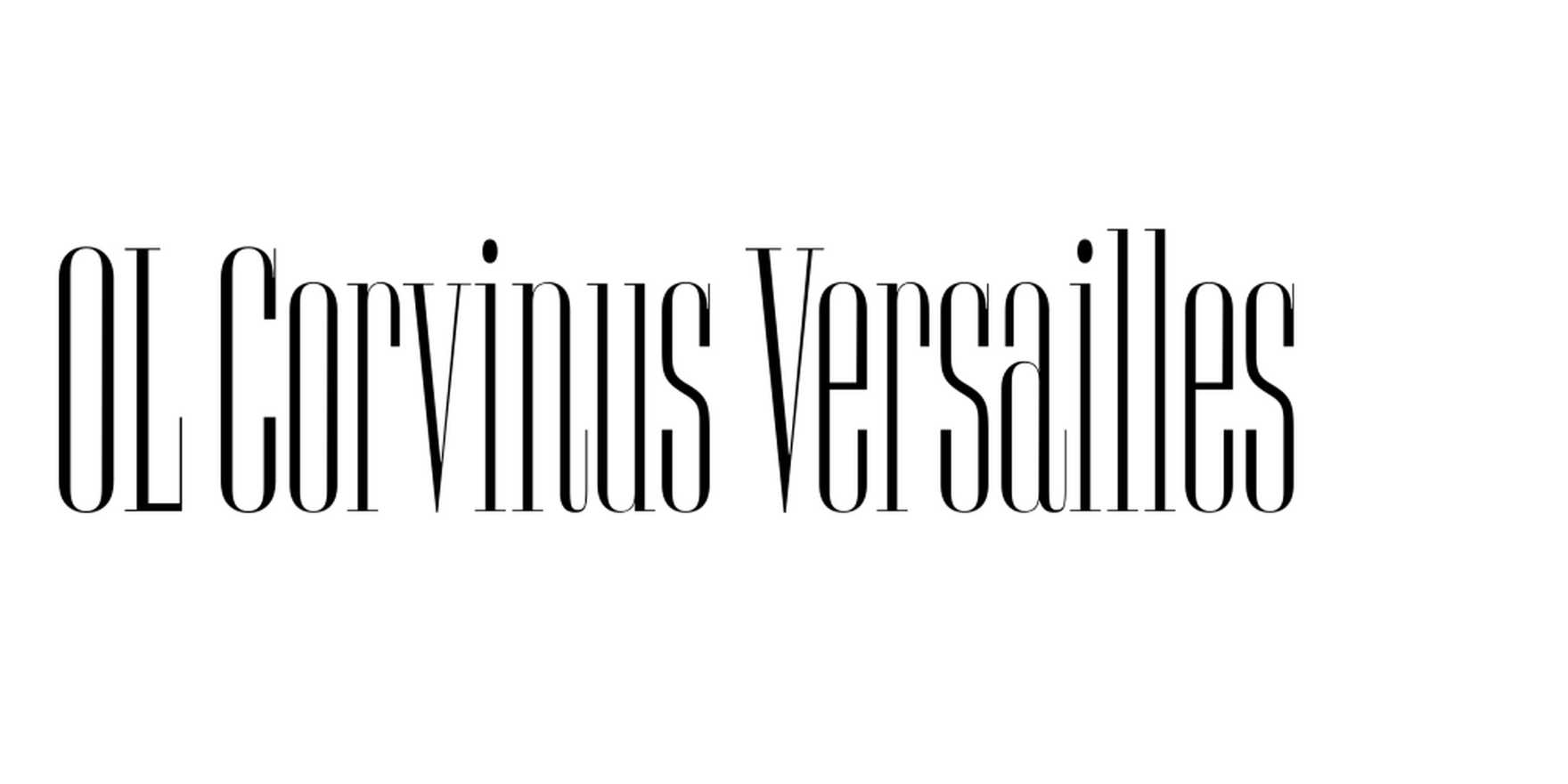 OL Corvinus Versailles in use - Fonts In Use