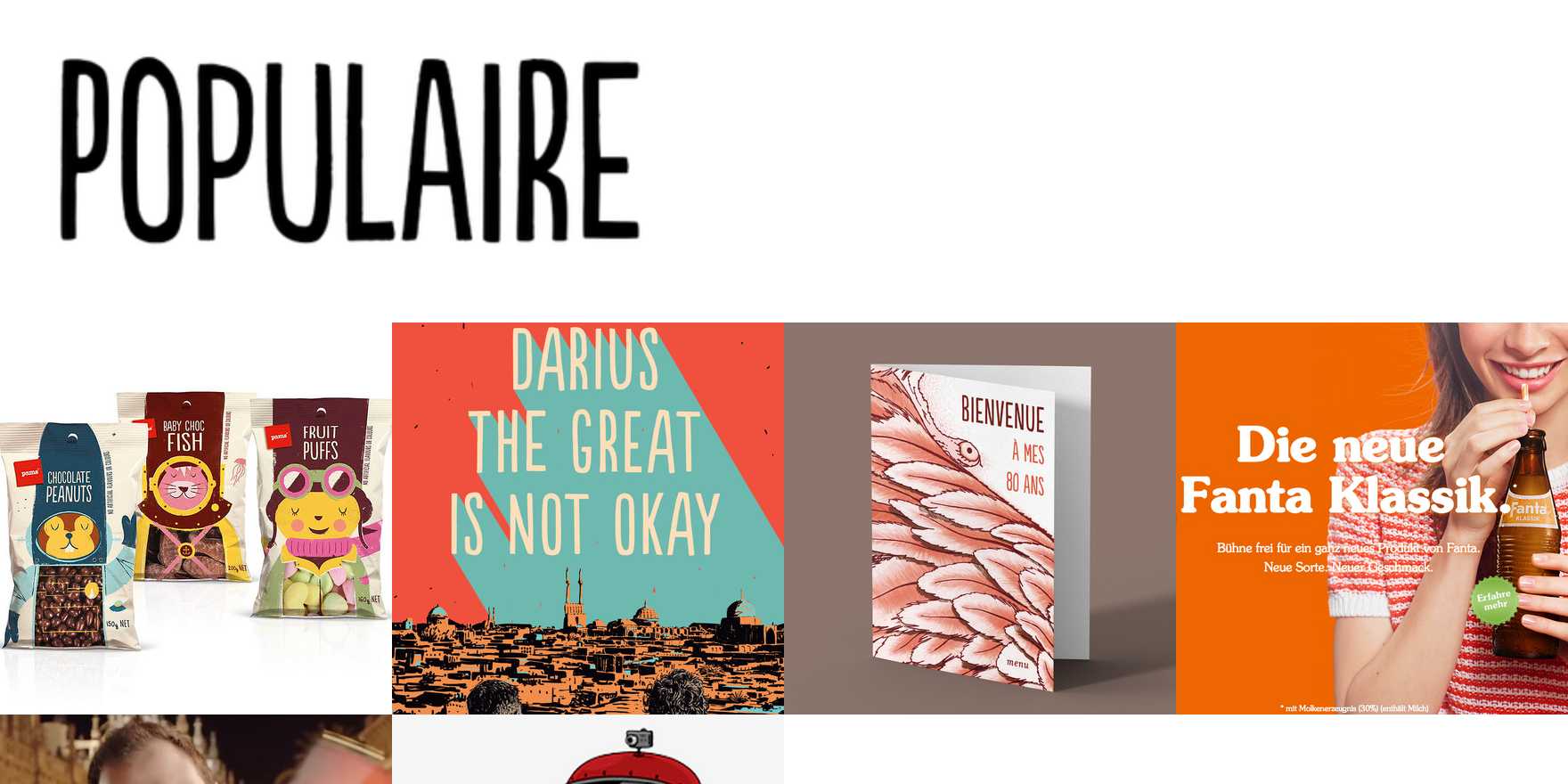 Populaire in use - Fonts In Use