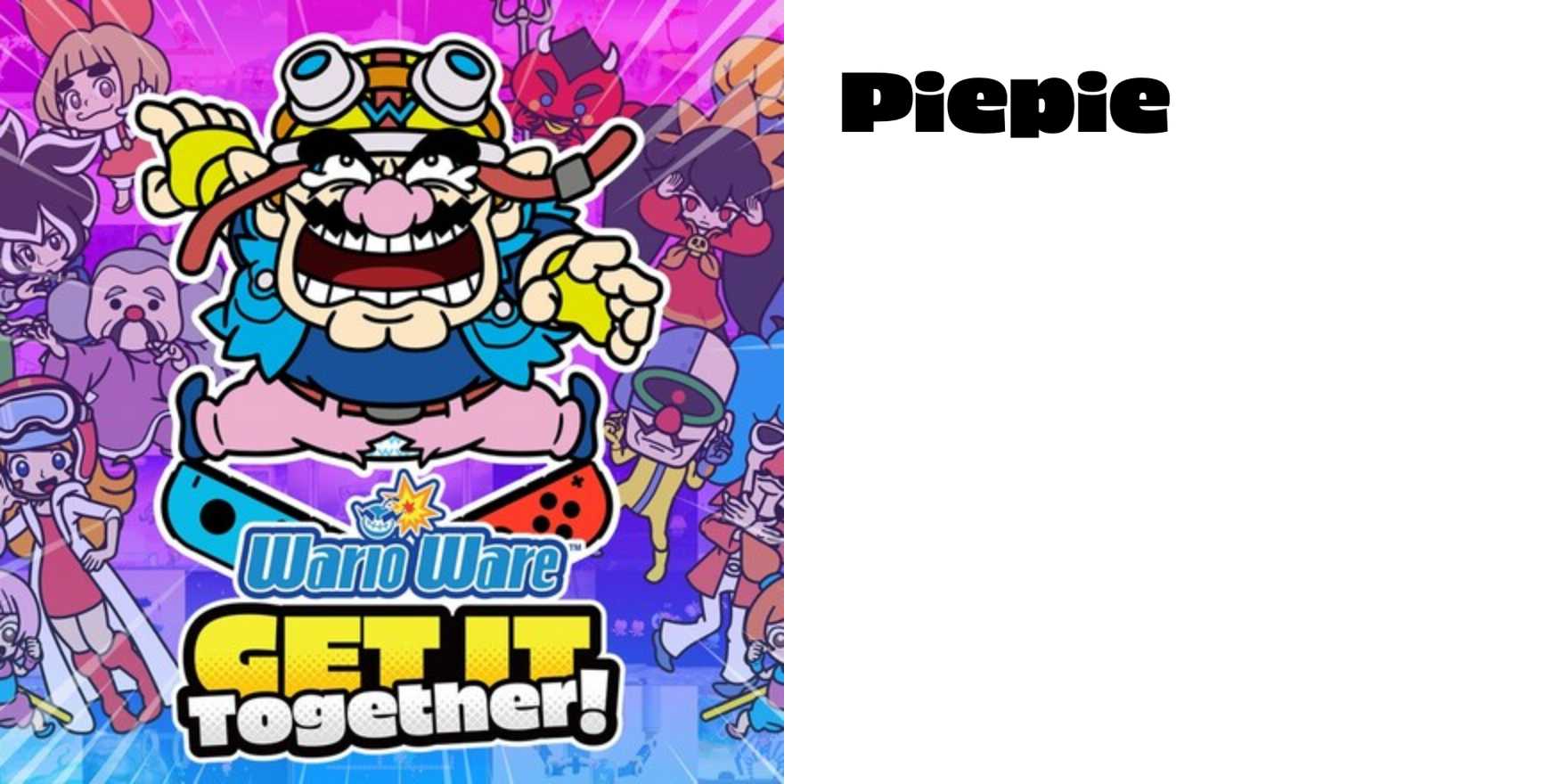 WarioWare: Get It Together! logo and packaging - Fonts In Use