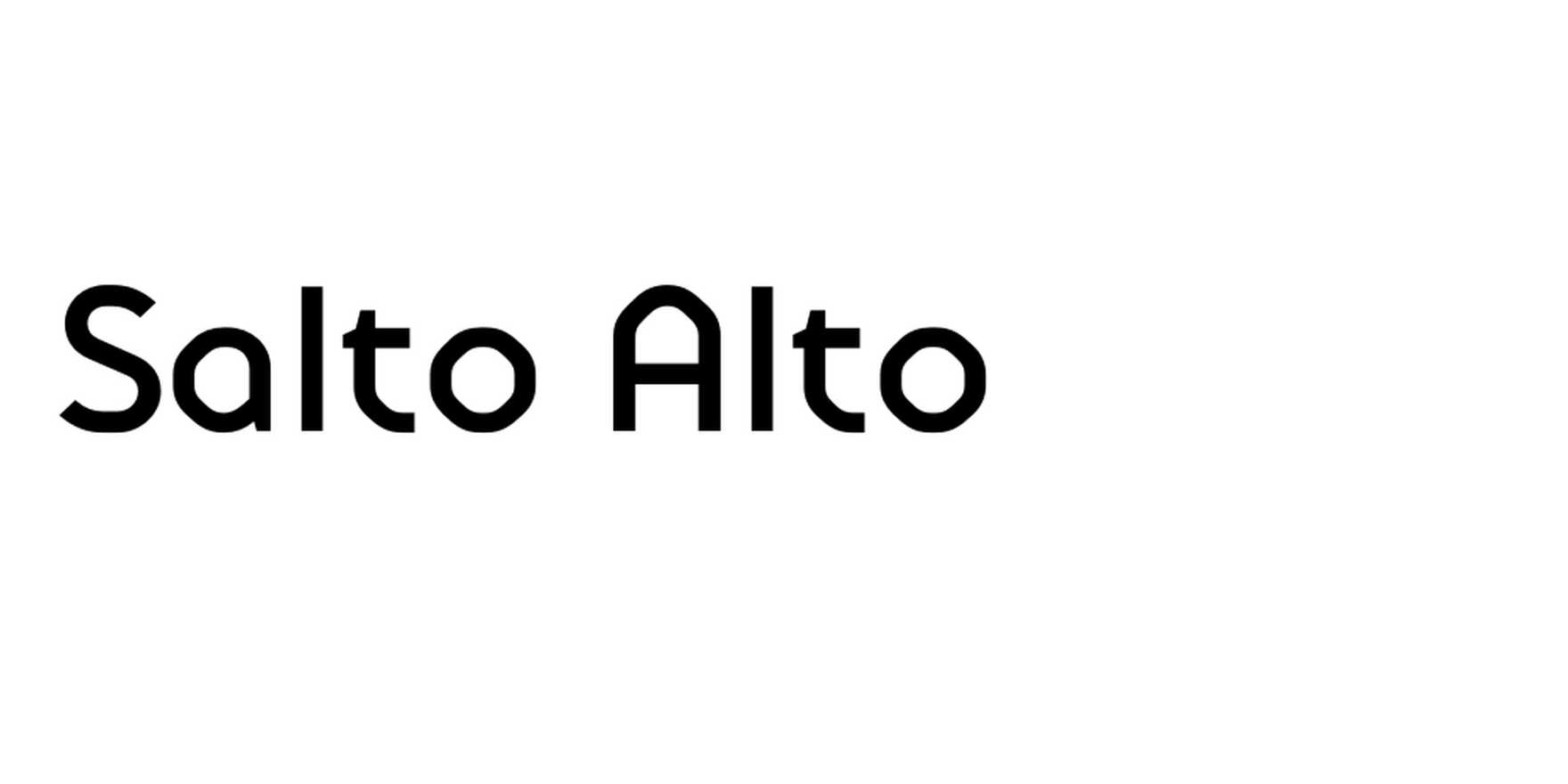 Salto Alto in use - Fonts In Use