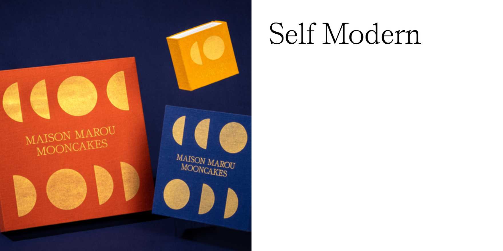 Maison Marou Mooncakes - Fonts In Use