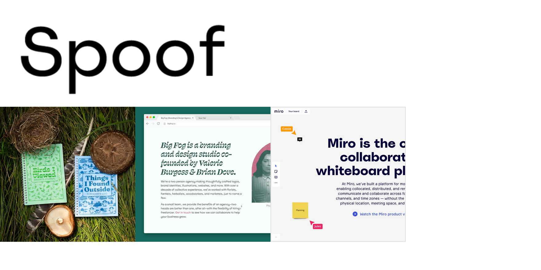 Spoof in use - Fonts In Use