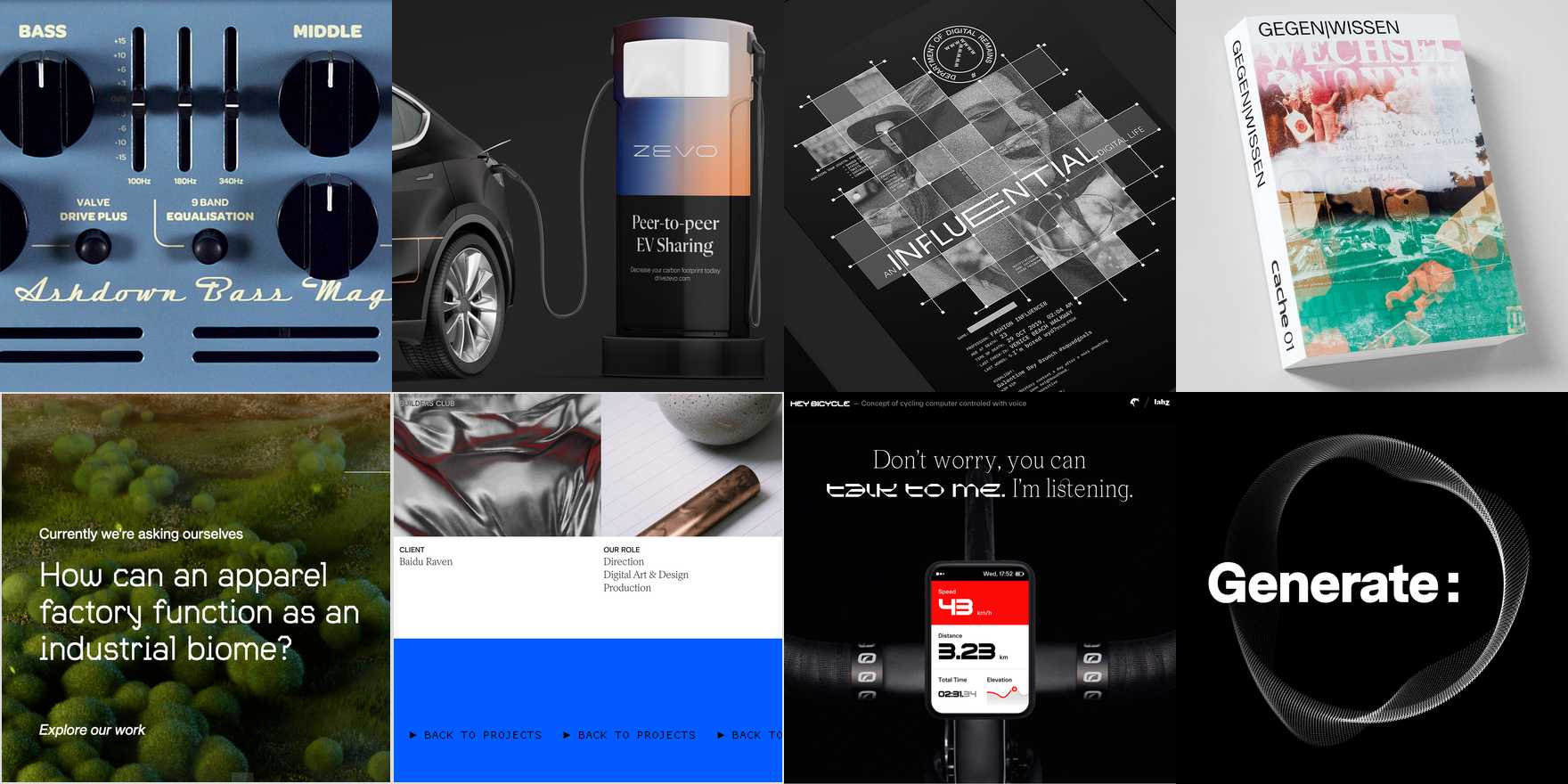 Tech Combinations - Fonts In Use