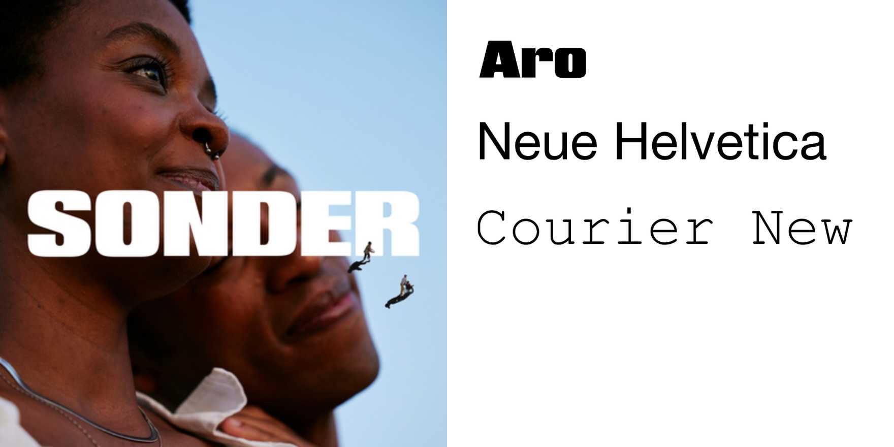 Sonder - Fonts In Use