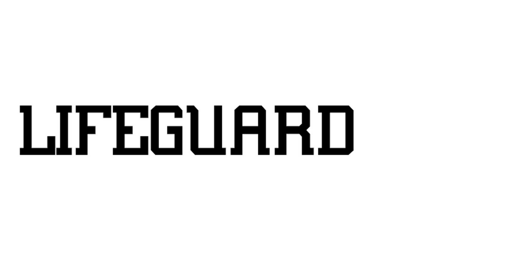Lifeguard in use - Fonts In Use