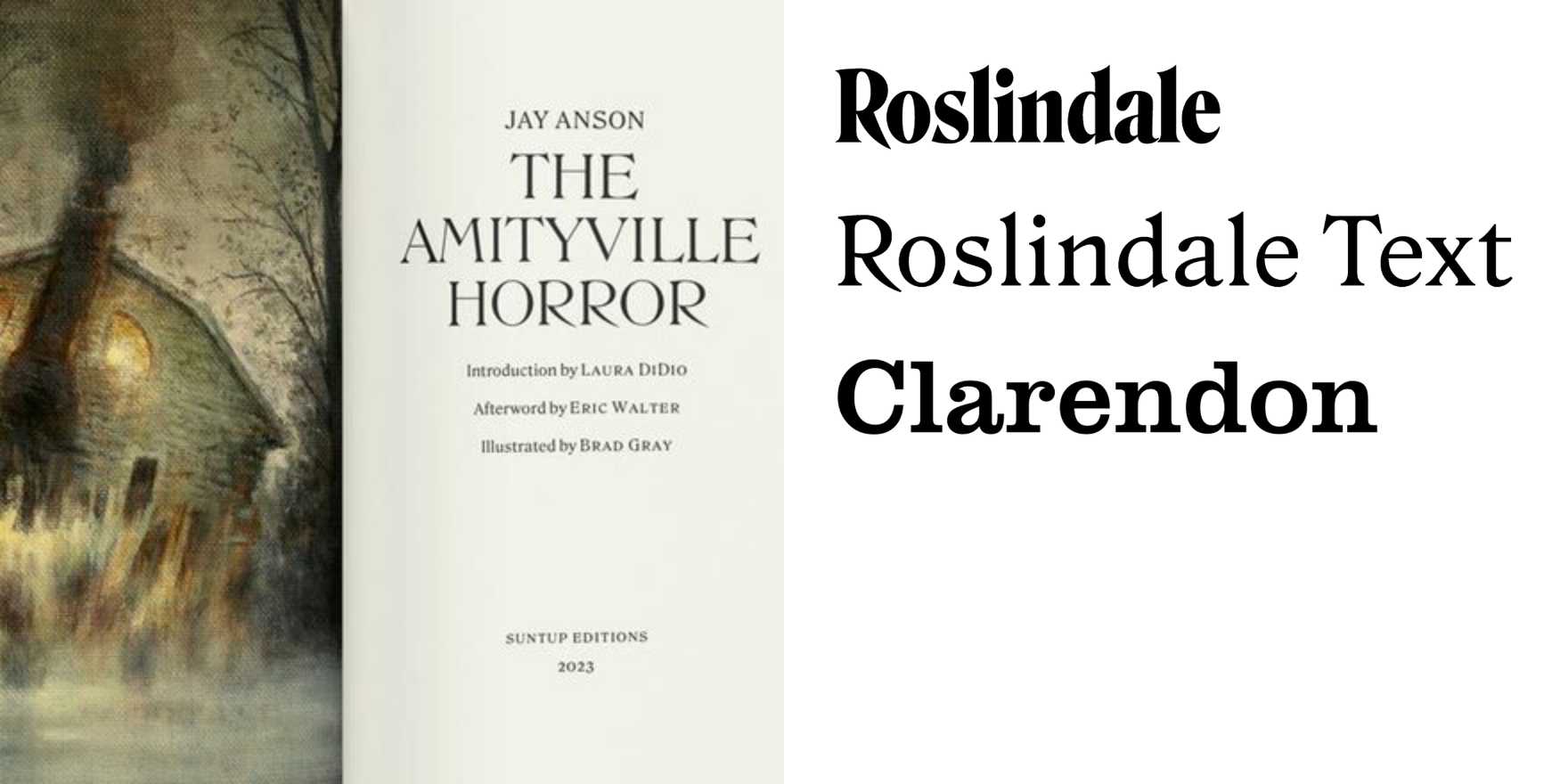 The Amityville Horror by Jay Anson - Fonts In Use