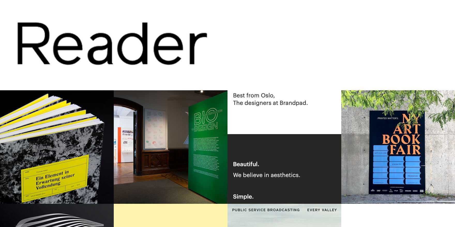 Reader in use - Fonts In Use