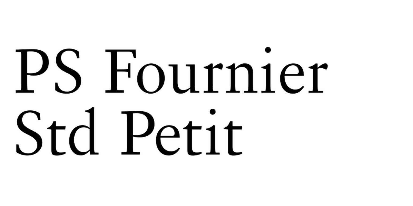 PS Fournier Std Petit in use - Fonts In Use