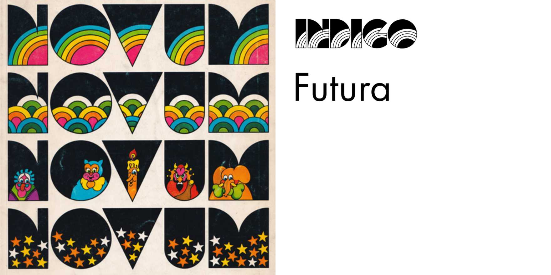 Novum Gebrauchsgraphik, no. 6, 1972 - Fonts In Use