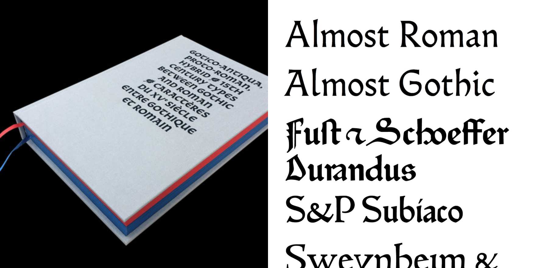 Gotico-Antiqua, proto-roman, hybrid. 15th-century types between gothic ...