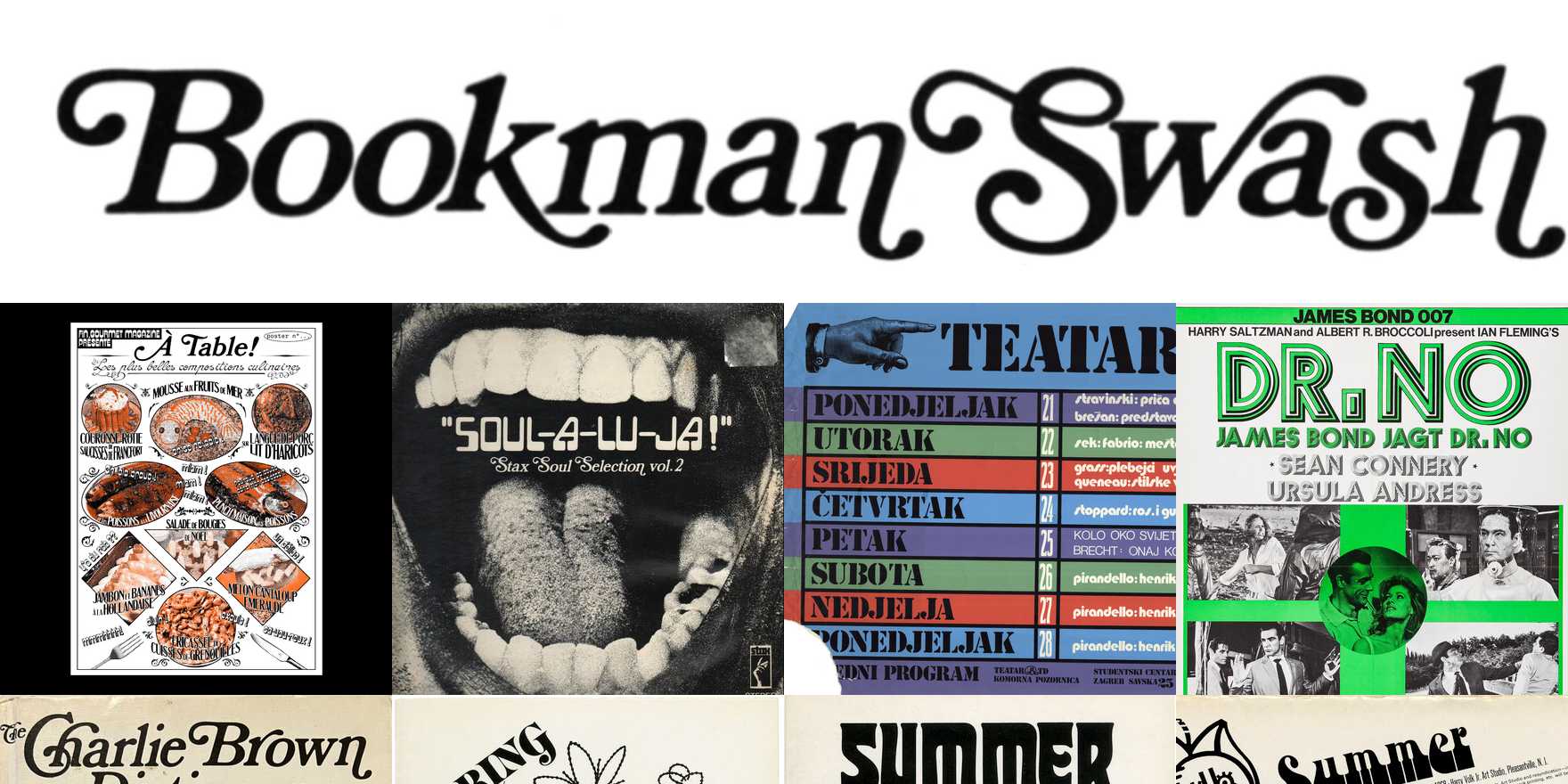 Bookman Swash in use - Fonts In Use