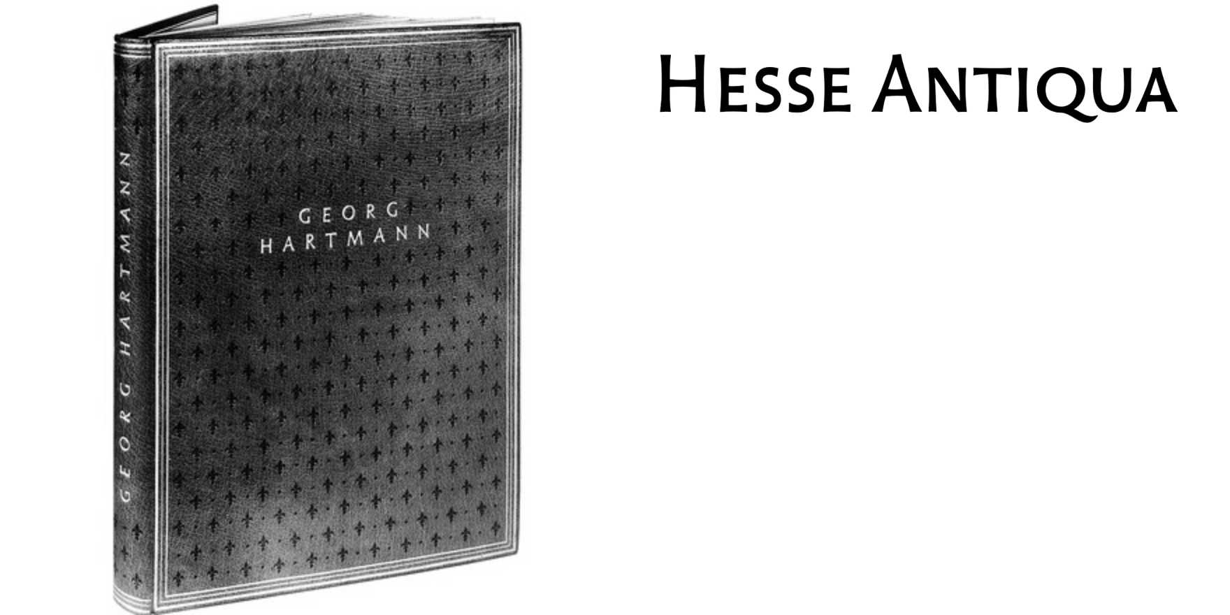 Georg Hartmann anniversary publication - Fonts In Use